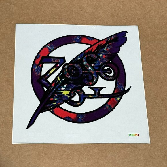 Vintage | Art | Led Zeppelin Zoso Window Sticker 6 In X 6 In | Poshmark